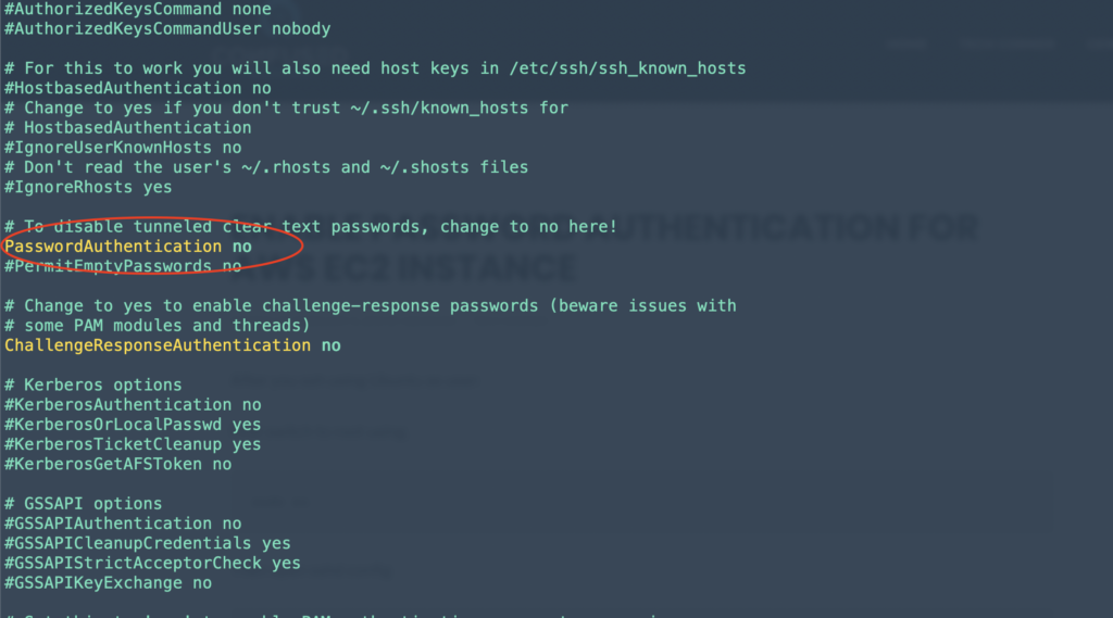 Enable password authentication for aws EC2 Instance - confusedblogger.com Enable password authentication for aws EC2 Instance - confusedblogger.com